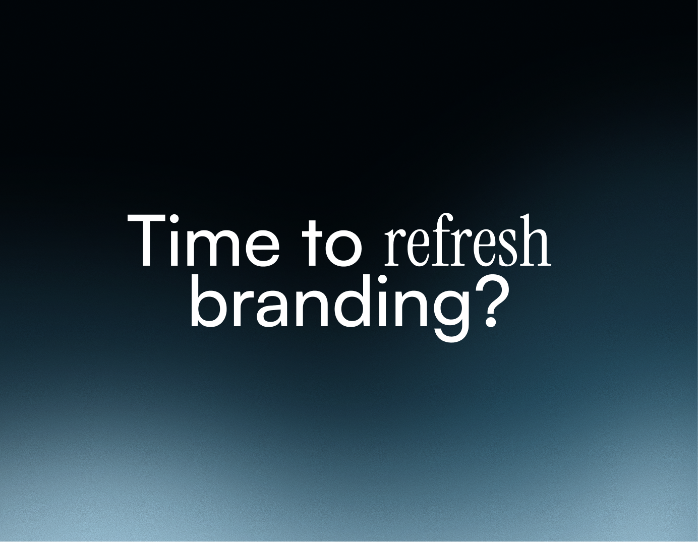 5 Signs That Your Branding Needs a Refresh from design Guru | Mara